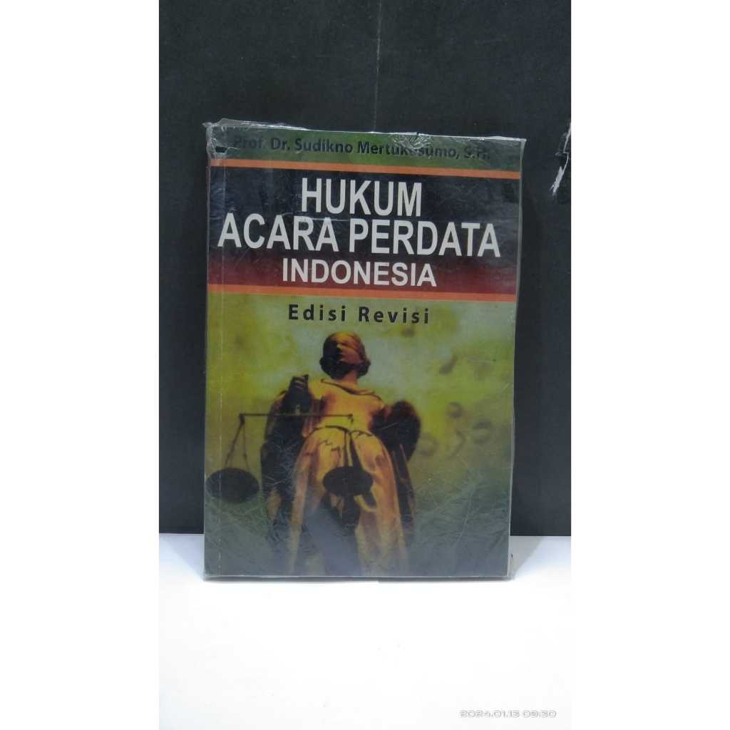 Jual Buku Hukum Acara Perdata Indonesia Edisi Revisi - Prof. Dr. Sudikno Mertukusumo, S.H ...