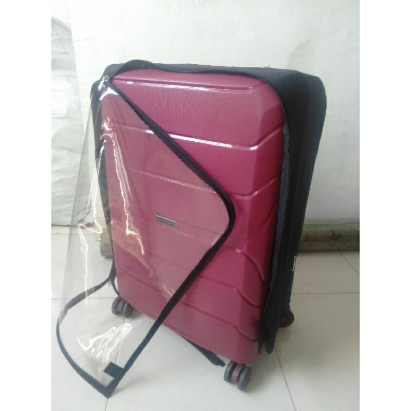 Jual sarung cover koper/pelindung koper merek/bren Hush Puppies semua ...