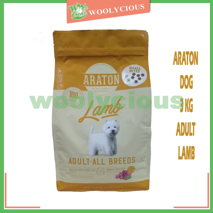 Jual Dog Food Araton/Adult Lamb Small Bites-3kg | Shopee Indonesia