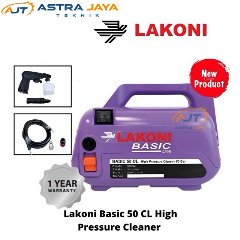 Jual Jet Cleaner Lakoni Basic 50CL / 50 CL High Pressure Cleaner 550W ...