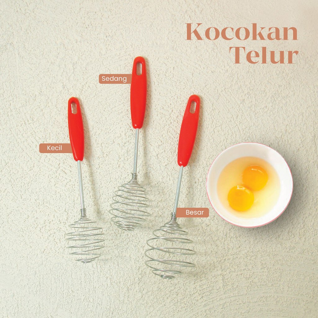 Jual Alat Pengocok Telur Kocokan Telur Adonan Praktis Bentuk Spiral ...
