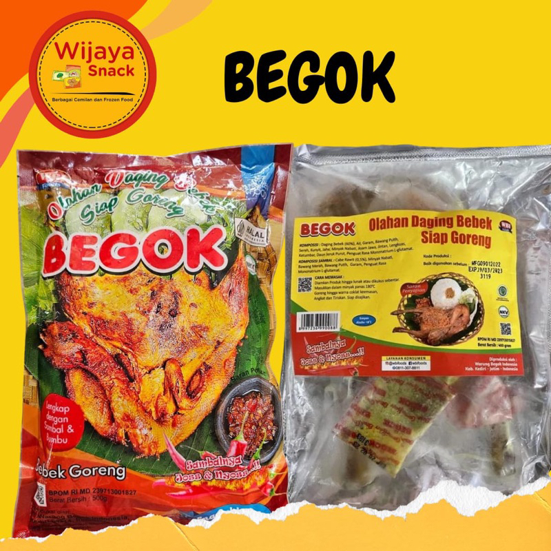 Jual Begok (Bebek dan ayam Goreng Frozen) | Shopee Indonesia