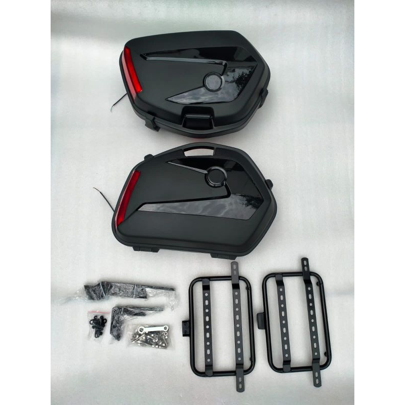 Jual box samping motor universal saddlebag | Shopee Indonesia