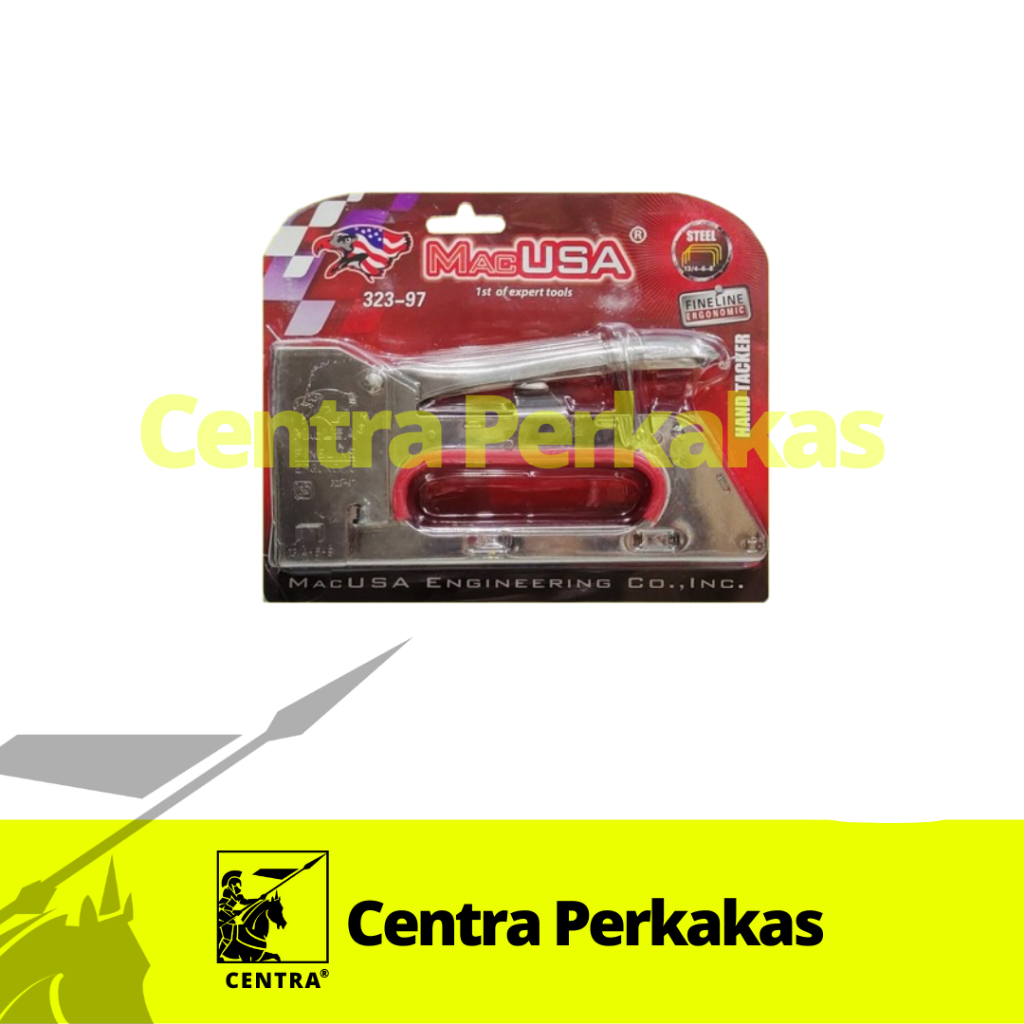 Jual Gun Tacker Hand Tacker Hecter Tembak Staples MacUsa 323-97 ...