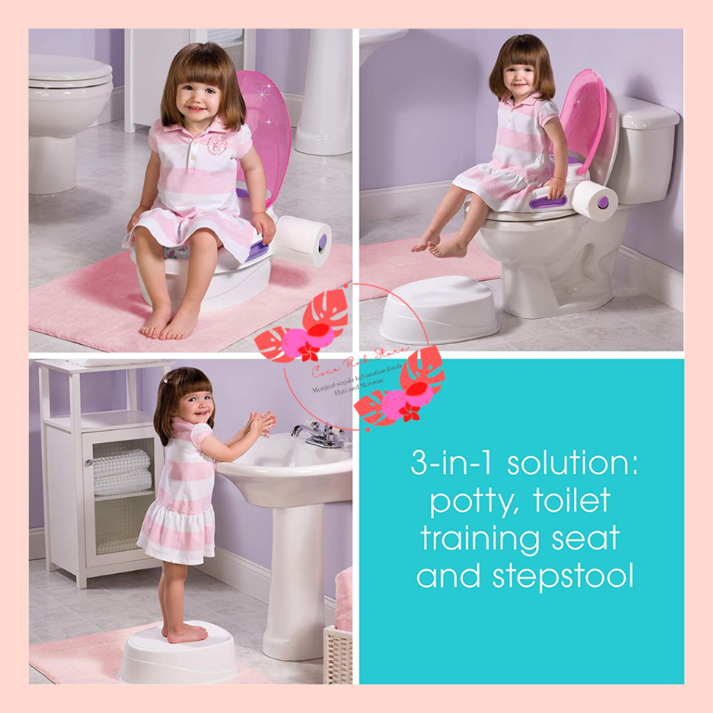 Jual SUMMER INFANT Step By Step Potty Trainer Soft Seat | Shopee Indonesia