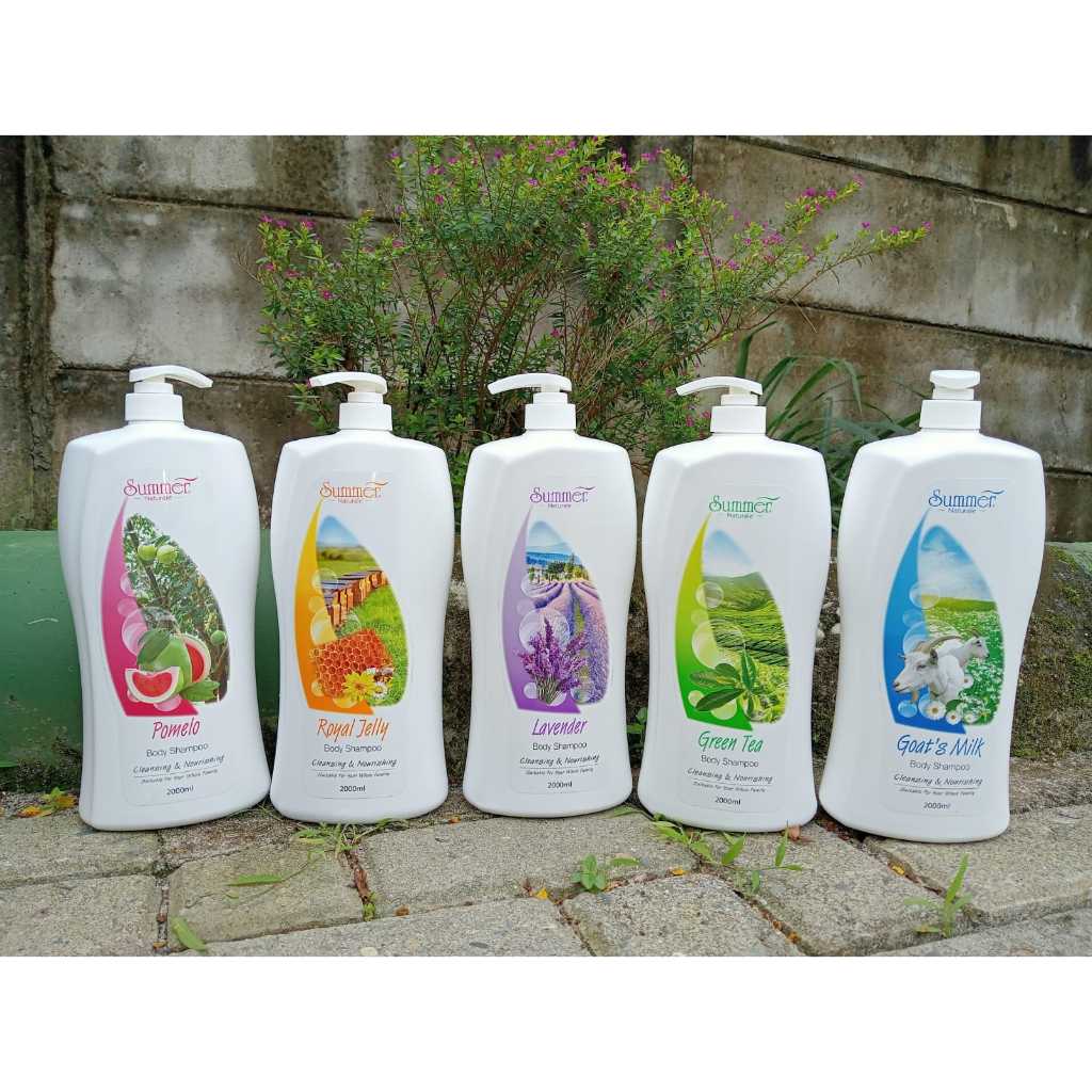 Jual SUMMER BODY SHAMPOO 2Liter [FREE 500ML] - Sabun Mandi Badan ...