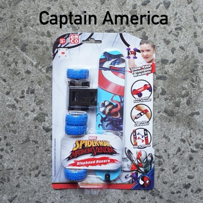Jual Gramedia Batam - Emco Marvel Slapband Racers Mainan Anak Slap Band ...