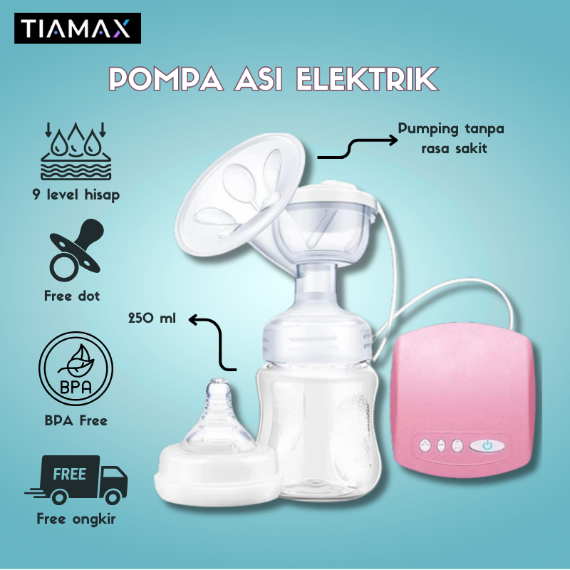 Jual Pompa ASI Botol Pemberian Susu Pam Elektrik USB Kit Pompa Susu ...