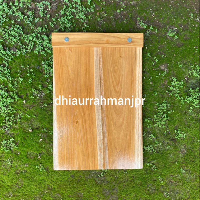 Jual papan menu kayu / menu board / wooden board untuk cafe atau resto ...