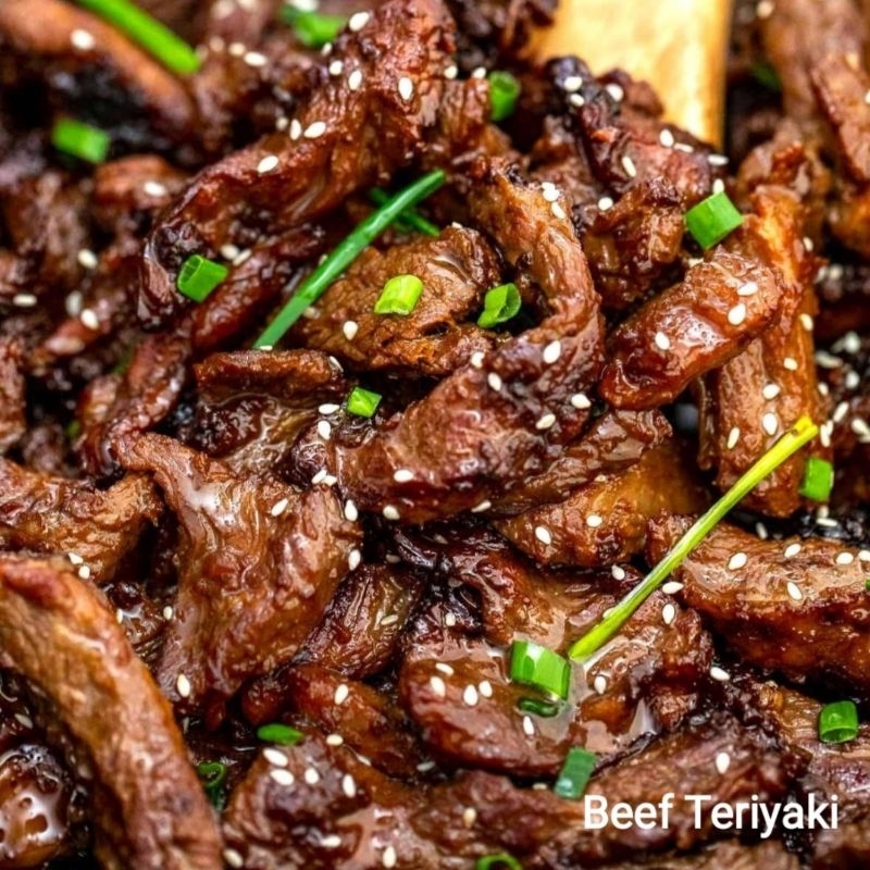 Jual Beef Teriyaki 500 gram - Beef Teriyaki Frozen | Shopee Indonesia