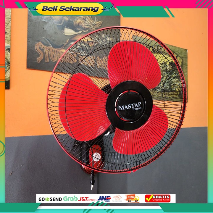 Jual Wall Fan / Kipas Angin Dinding 16inch Mastap DINDING | Shopee Indonesia