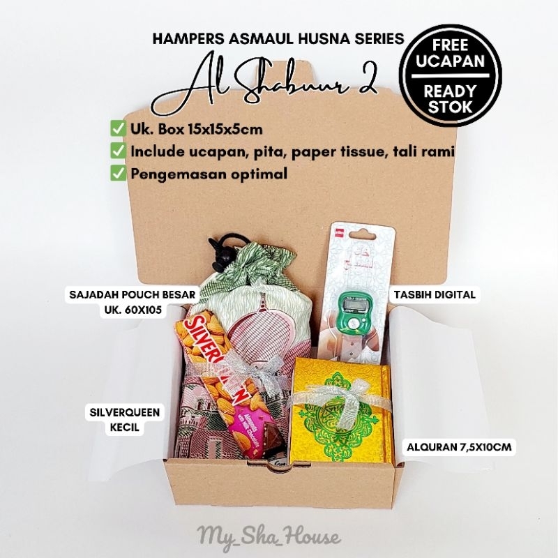Jual PAKET AS SHABUUR. Hampers Kado Hadiah Gift Box Souvenir Parcel ...