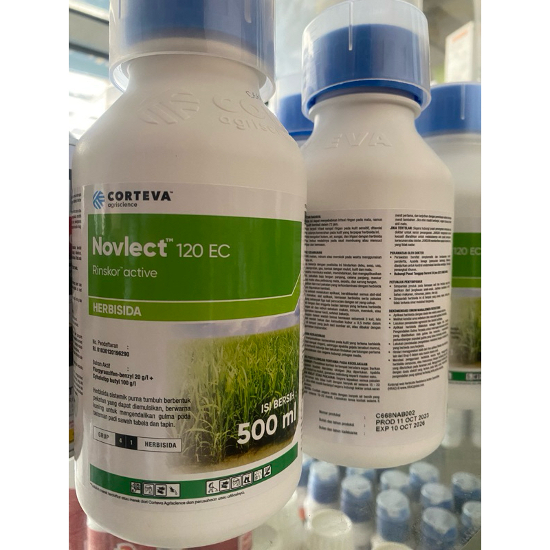 Jual NOVLECT 500ml JAMINAN ASLI 100% EXP. OCT 2027 SEMUA RUMPUT GULMA ...