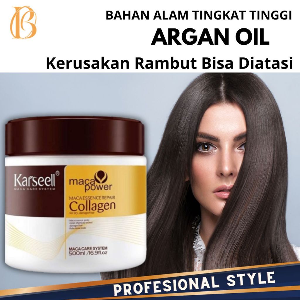 Jual KARSEELL Collagen Hair Mask Keratin Treatment | KARSELL Masker ...