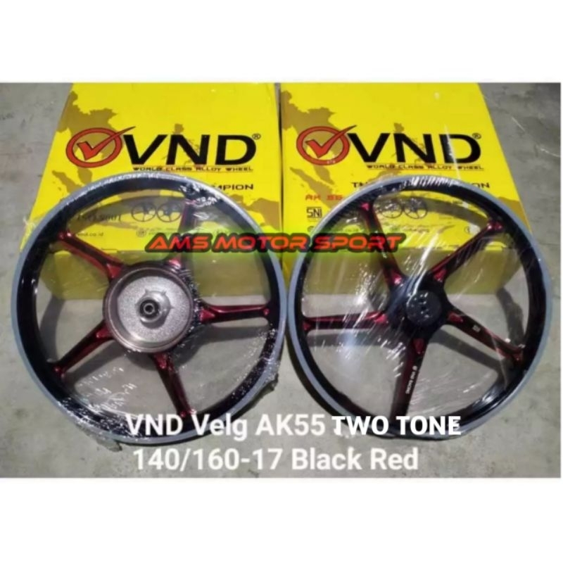 Jual Velg Racing VND AK 55 New Two Tone Series Ring 17 Jupiter Z ...