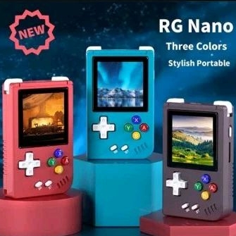 Jual Game Anbernic RG Nano Best Authentic Hame Retro Mini Handheld PS1 ...