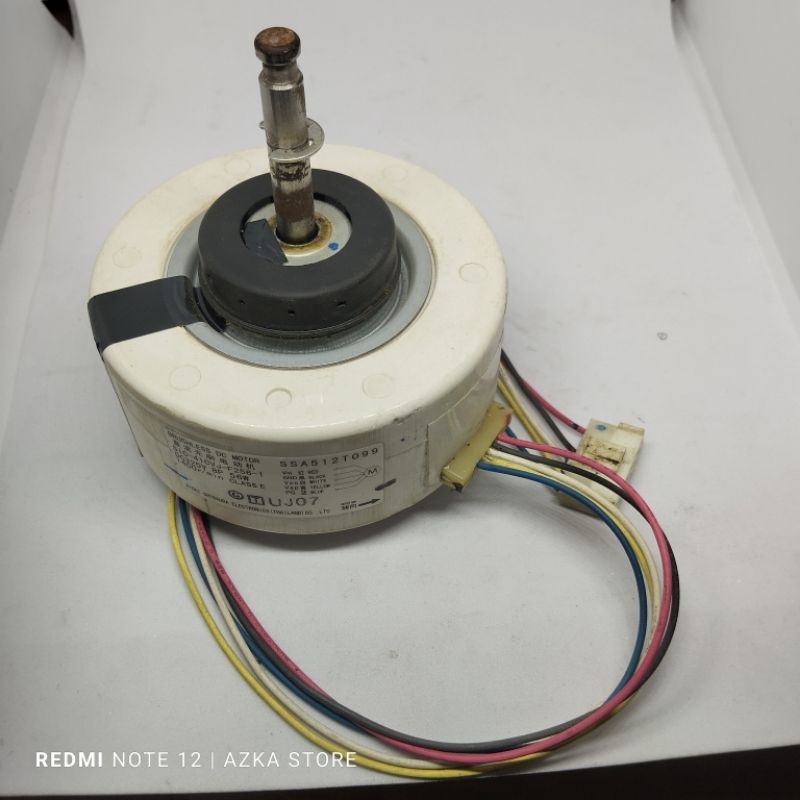 Jual Dinamo motor Fan AC Mitsubishi Motor Fan DC AC Mitsubishi 2pk ...
