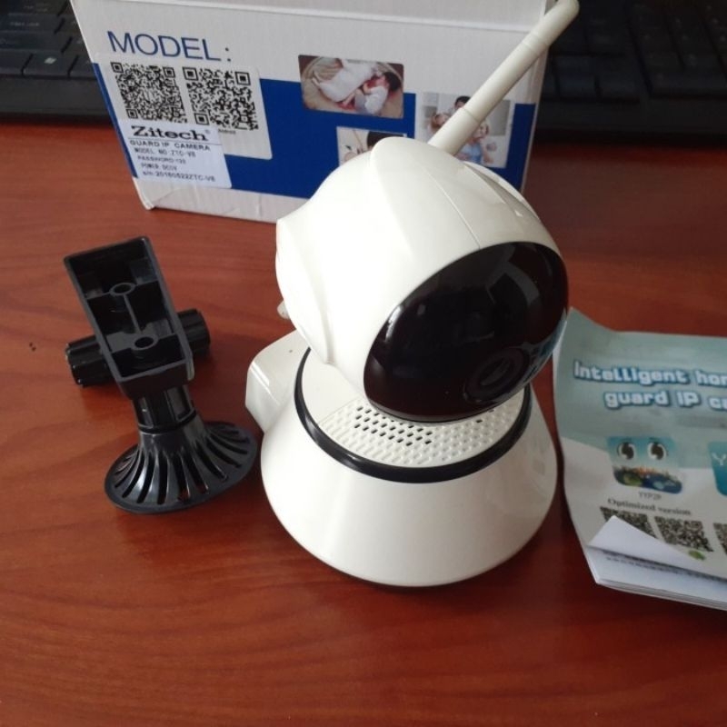 Jual Indoor CCTV IP Smart Home Guard Camera ZTC-V8 Zitech LAN Tanpa ...