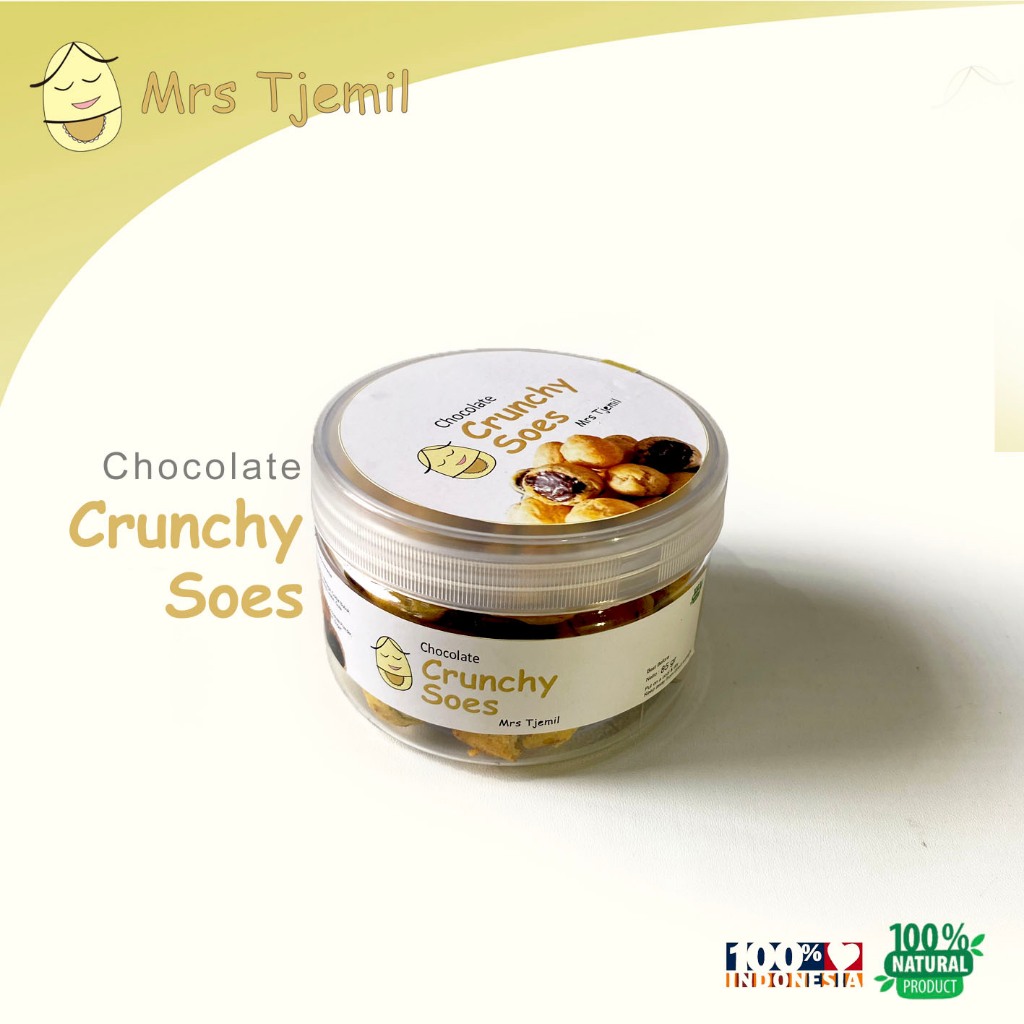 Jual S - CHOCOLATE CRUNCHY SOES - Mrs Tjemil - Sus isi coklat lumer ...