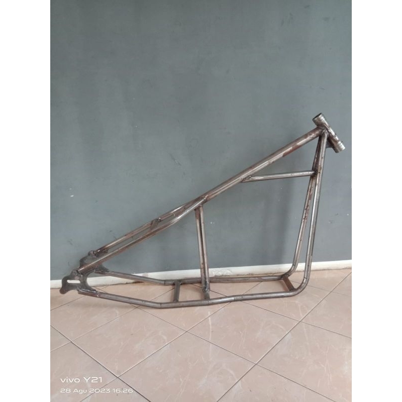 Jual RANGKA CHOPPER - FRAME - BESI SEAMLESS TEBAL | Shopee Indonesia