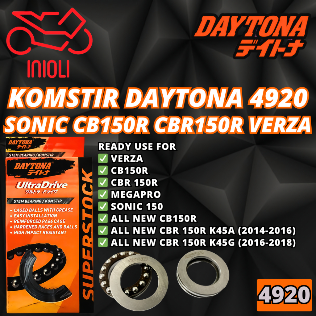 Jual KOMSTIR DAYTONA 4920 VERZA SONIC 150 MEGA PRO MEGAPRO CB150R ...