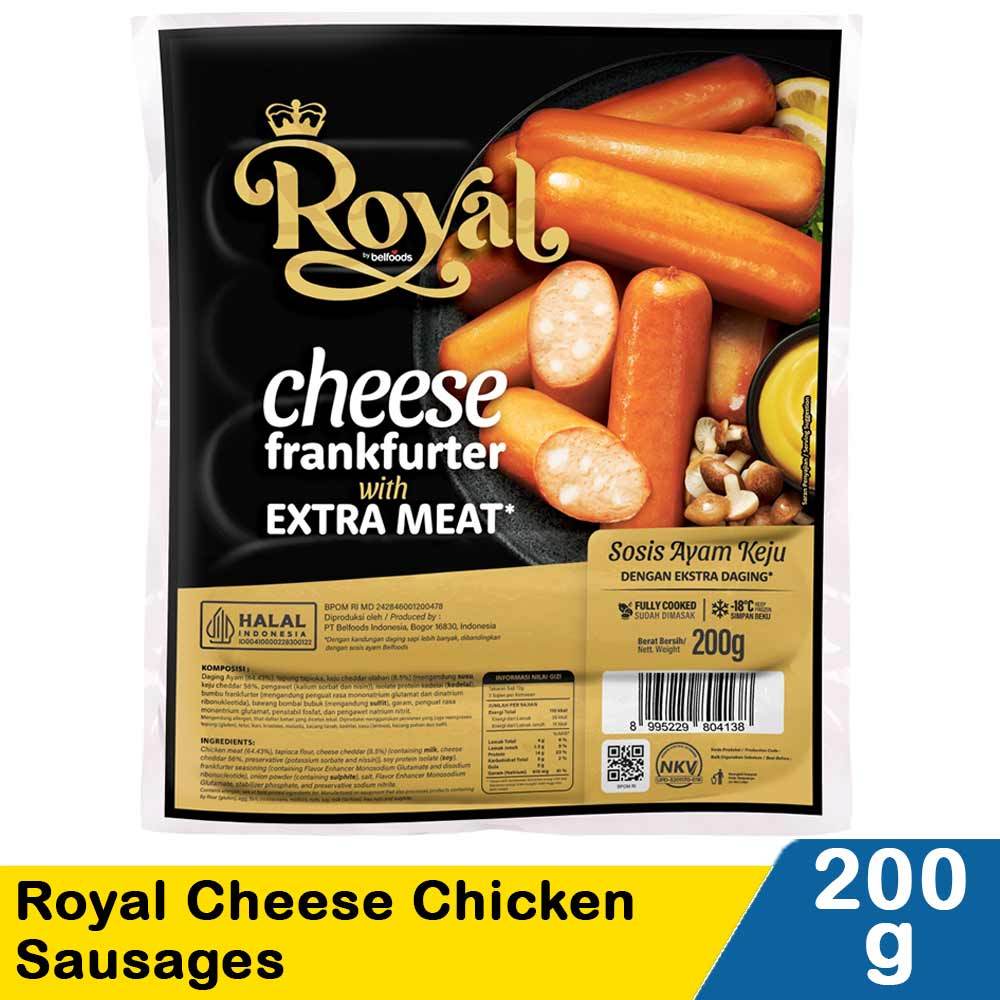 Jual Belfoods Royal Cheese Chicken Sausages 200G | Shopee Indonesia