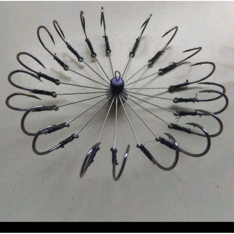 Jual pancing Garong 20 mata kail | Shopee Indonesia