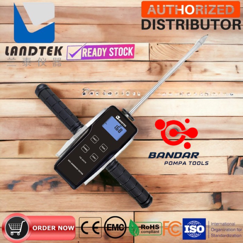 Jual Soil Hardness Tester Landtek FM-204TR Alat Ukur Kekerasan Tanah ...