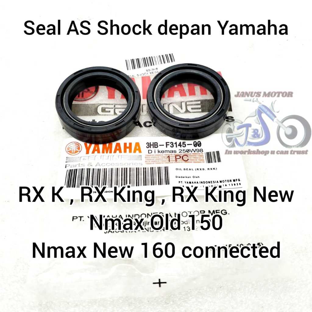 Jual Seal AS shock Depan Nmax 155 160 Connected RX K King New Kualitas ...