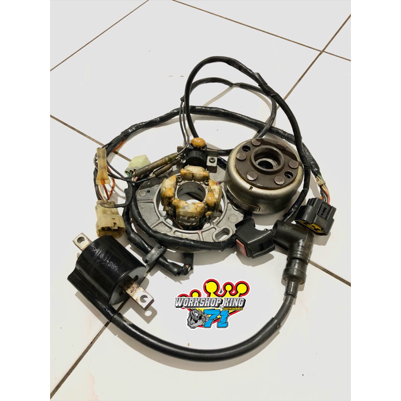 Jual pengapian yz 125 magnet spul koil garputala copotan | Shopee Indonesia
