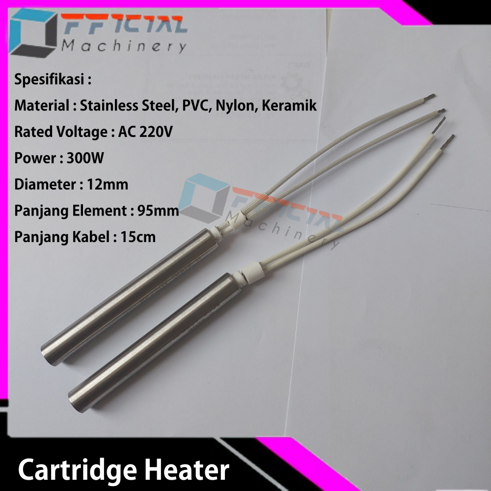 Jual Element Pemanas Mesin Continuous Band Sealer atau Heater Tube ...