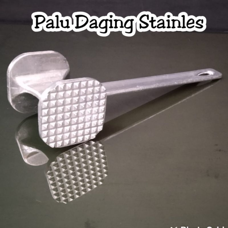 Jual Palu Daging Stainles Palu Grepek Meat Hammer Square 24cm | Shopee ...