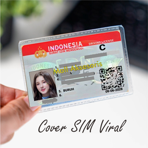 Jual Cover SIM/ Sampul Pelindung Kartu Anti Gores Untuk KTP SIM ID CARD ...