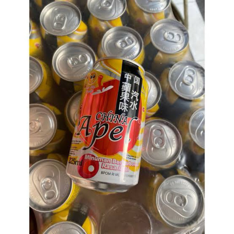 Jual China Apple - Minuman Soda Rasa Apel 325ml (1 dus = 24pc) | Shopee ...