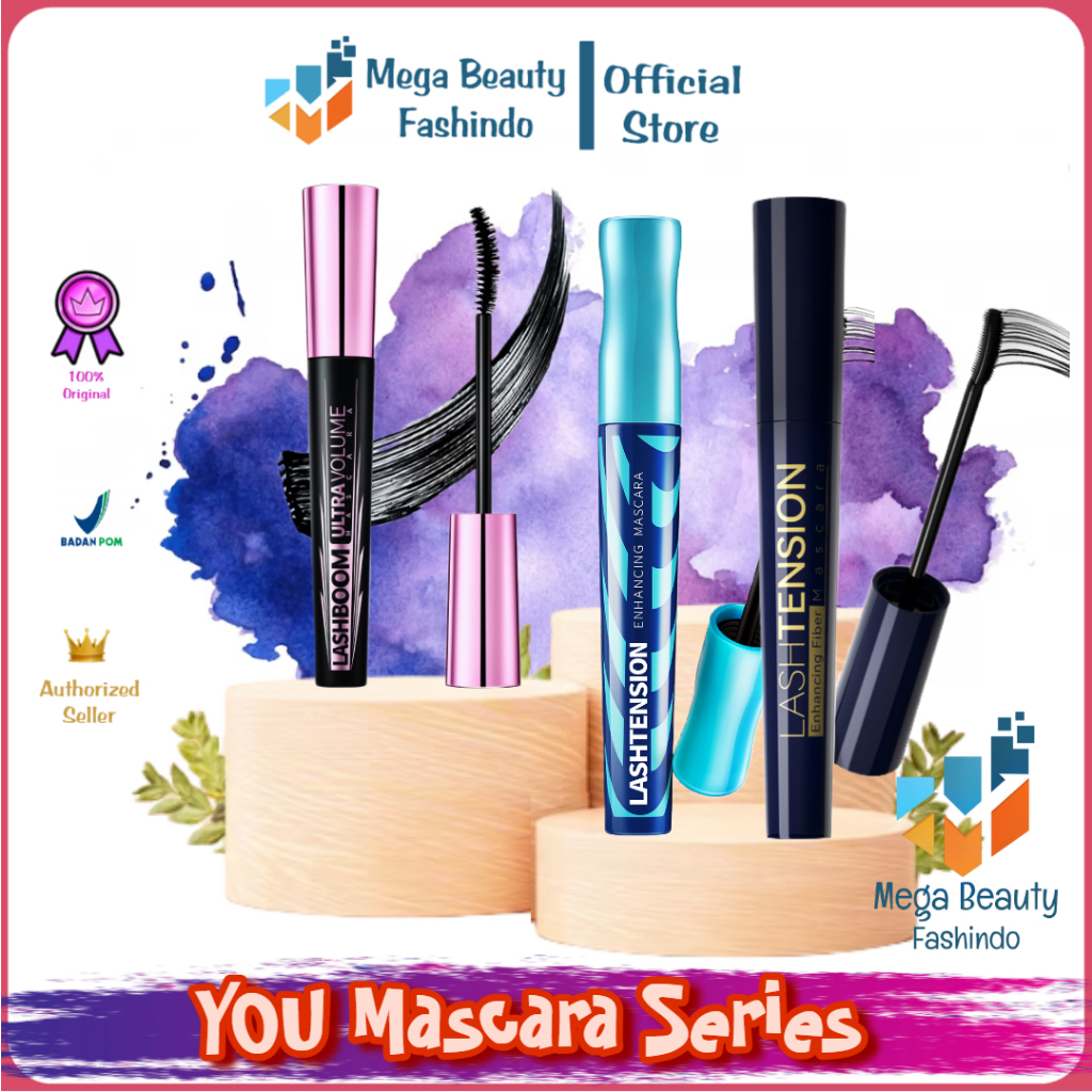 Jual YOU Lashtension Enhancing Fiber | Lashboom Ultra Volume Mascara ...