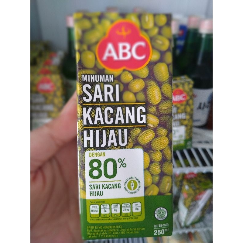 Jual minuman ABC sari kacang hijau 250ml | Shopee Indonesia