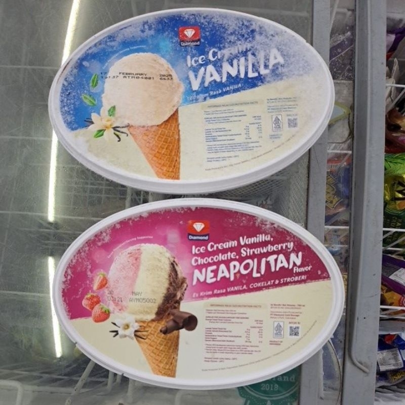 Jual ICE CREAM DIAMOND 700ML | Shopee Indonesia