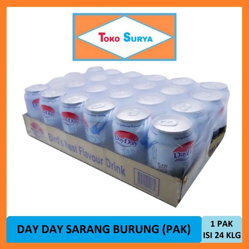 Jual Day Day Minuman Berperisa Sarang Burung 24 Kaleng x 300 Ml | Shopee Indonesia