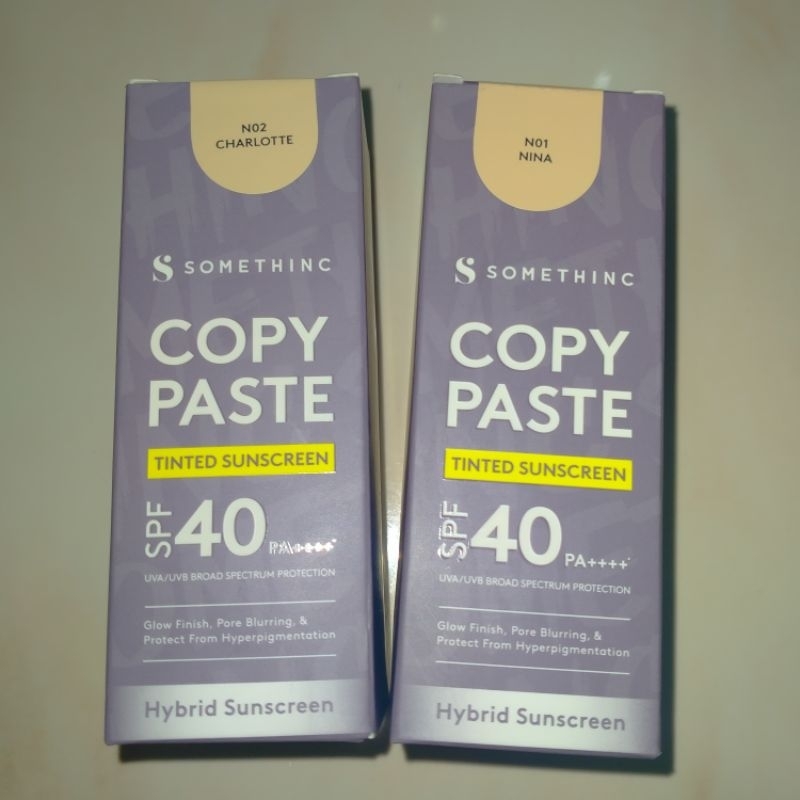 Jual [NEW] SOMETHINC Copy Paste Tinted Sunscreen SPF 40 PA++++ - Skin ...