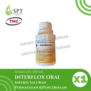 Jual INTERFLOX ORAL 100 ml INFEKSI SALURAN PENCERNAAN PERNAFASAN ...