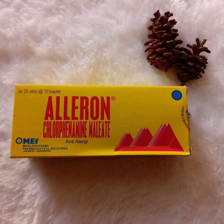 Jual ALLERONTABLET | ALLERON4MG ISI 10 TABLET | TABLET ALERGI | TABLET ...