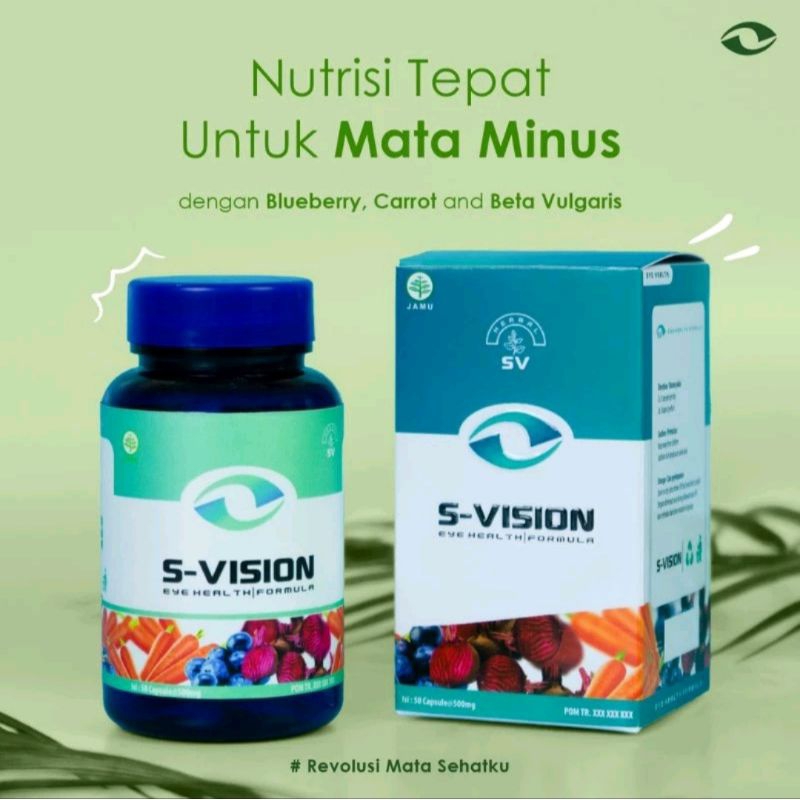 Jual SMART VISION SUPLEMEN MATA MINUS, PLUS, & SILINDER TERBAIK S ...
