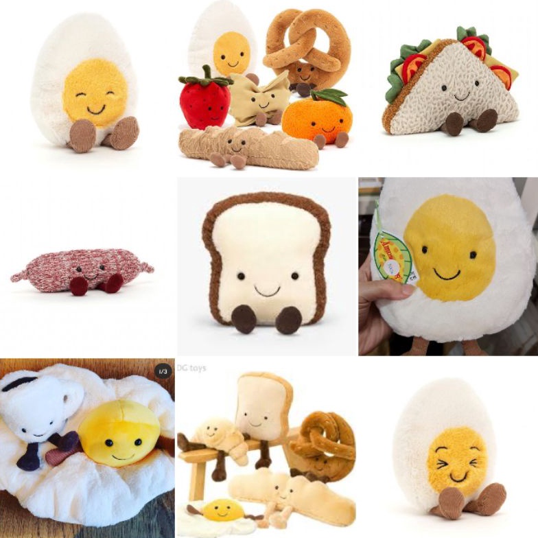 Jual Produk Premium A5 Boneka JELLY CAT Makanan FOOD 8 | Shopee Indonesia