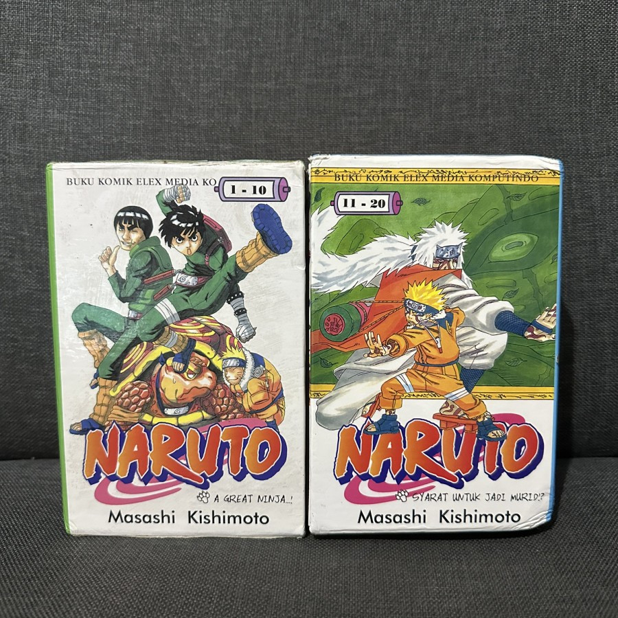 Jual Komik Naruto 1-20 Boxset (Masashi Kishimoto) | Shopee Indonesia