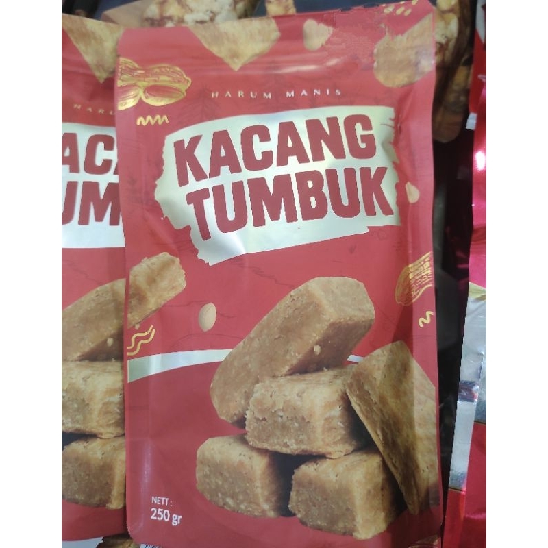 Jual Harum manis kacang tumbuk cemilan snack imlek 250gr | Shopee Indonesia