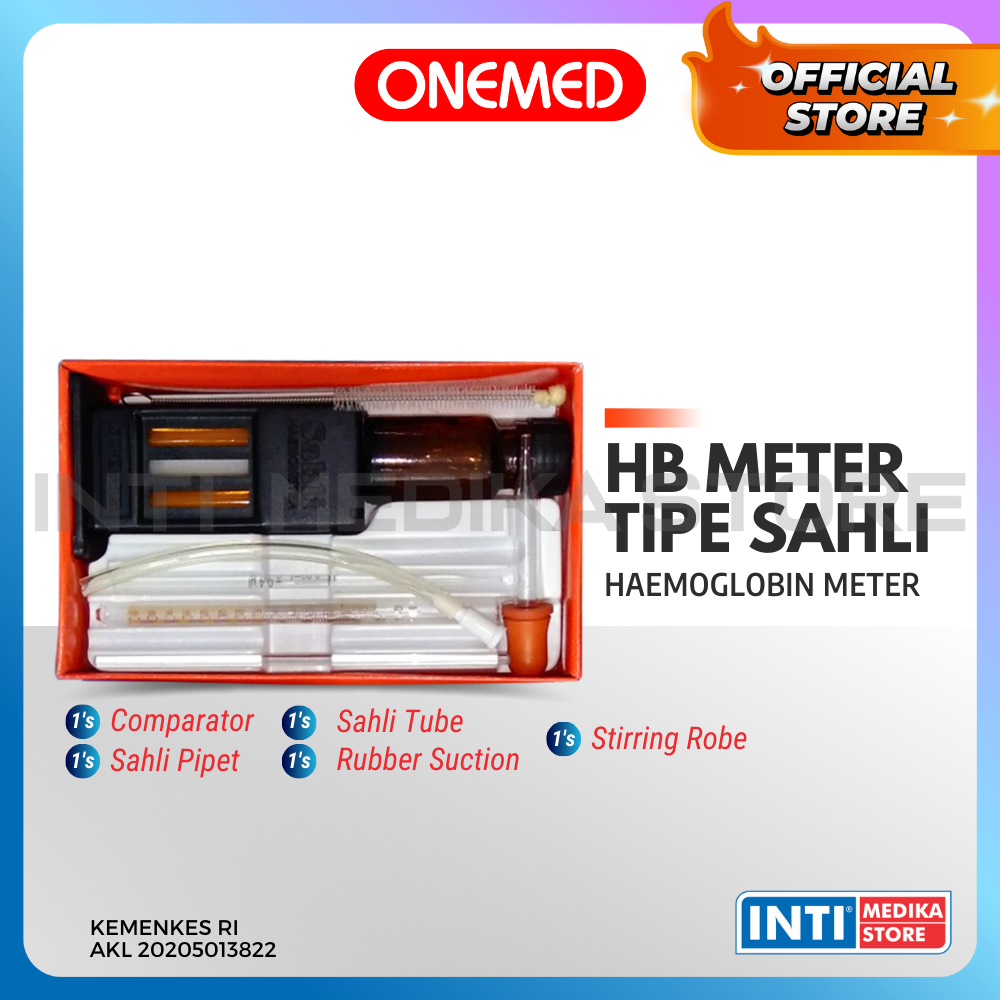 Jual ONEMED - HB Sahli Haemometer / Alat Cek HB | Shopee Indonesia