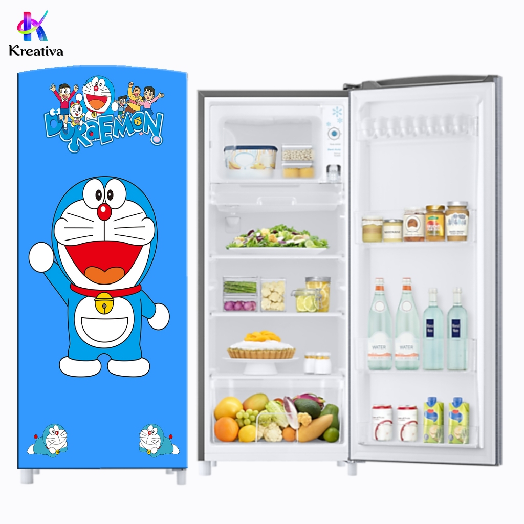 Jual Stiker Kulkas 1 Pintu dan 2 Pintu Banyak gambar Bonus Stiker ...
