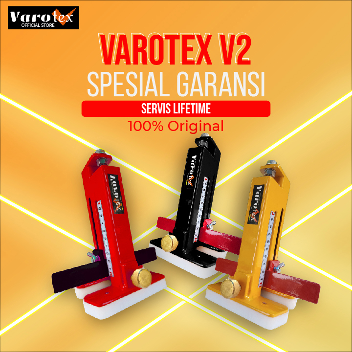 Jual Paket Bundling Varotex V2 + Garansi Servis livetime alat potong ...