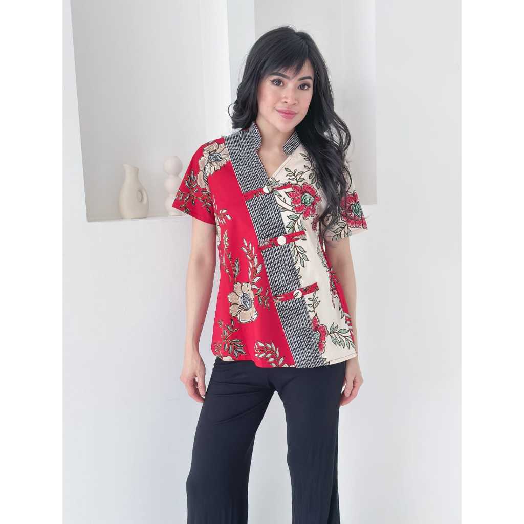 Jual CallieTamami - A 6622 Alana Flory Batik ( Penempatan Motif Random ...