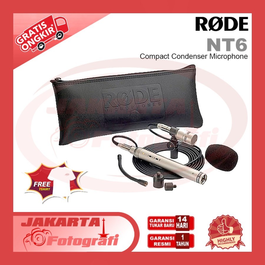 Jual RODE NT6 Compact Condenser Microphone | Shopee Indonesia